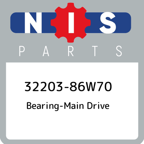 32203-86W70 Nissan Bearing-main drive 3220386W70, New Genuine OEM Part ...
