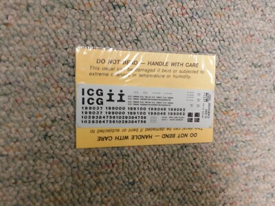 Herald King decals HO C-251 ICG orange caboose P5 | eBay