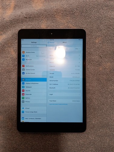 Apple iPad mini 1st Generation 16 GB MF432LL/A Wi-Fi 7.9" Tablet | eBay