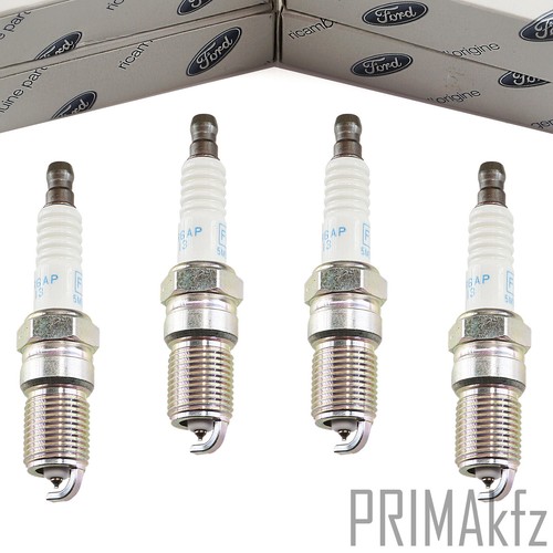 4x ORIGINAL FORD Zündkerzen 1369704 C-Max Focus II Mondeo IV S-Max 1.8 ...