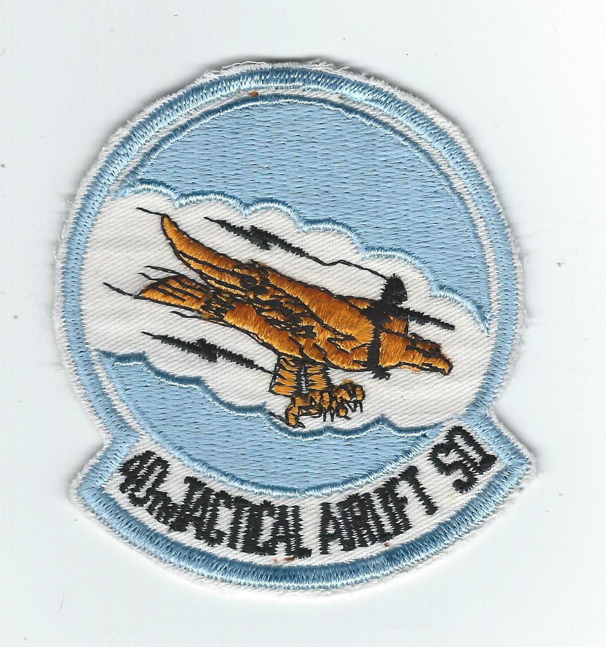 1970's-80's 40th TACTICAL AIRLIFT SQUADRON #2 patch | eBay
