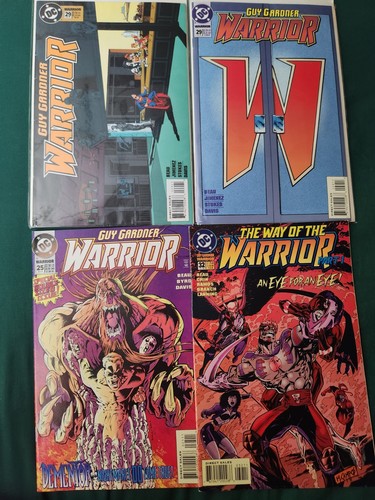 Guy Gardner Warrior #25, 29 (2 covers), 32 Gatefold Variant DC Comics ...