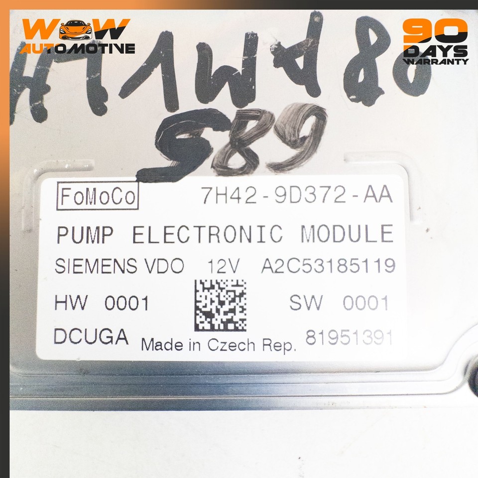05-24 ASTON MARTIN V8 VANTAGE DB9 DBS FUEL PUMP COMPUTER CONTROL MODULE ...