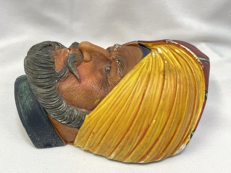 Bossons ABDHUL Arab 1967 Chalkware Character Wall Mask England Vintage ...