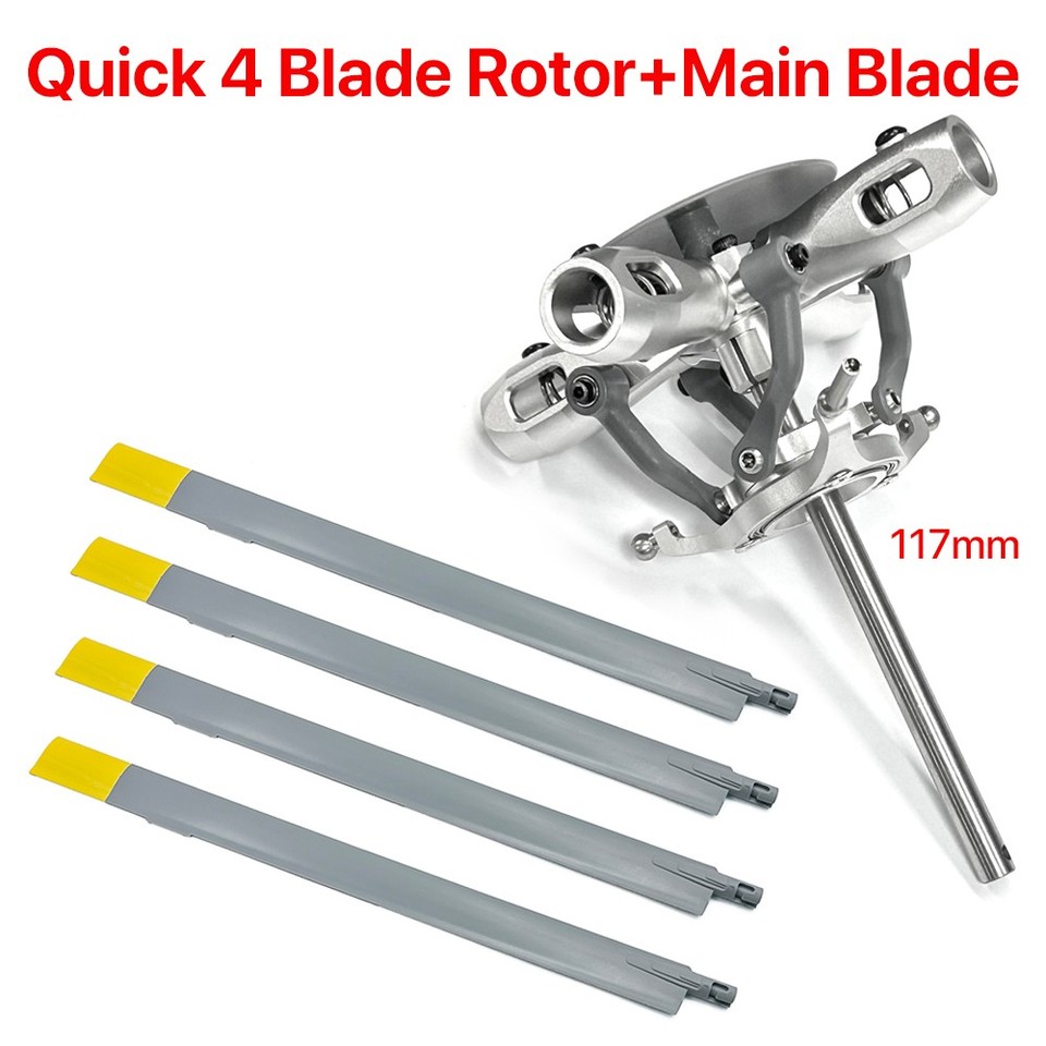 Flywing Upgrade Parts 4 Propellers Rotor Head for FW450L V3 Bell UH-1 ...