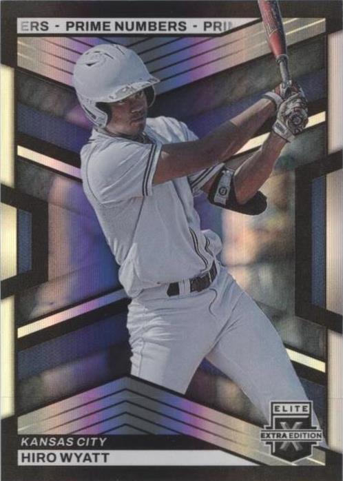 2023 Panini Elite Extra Edition - Hiro Wyatt #143 Prime Numbers A /200 ...