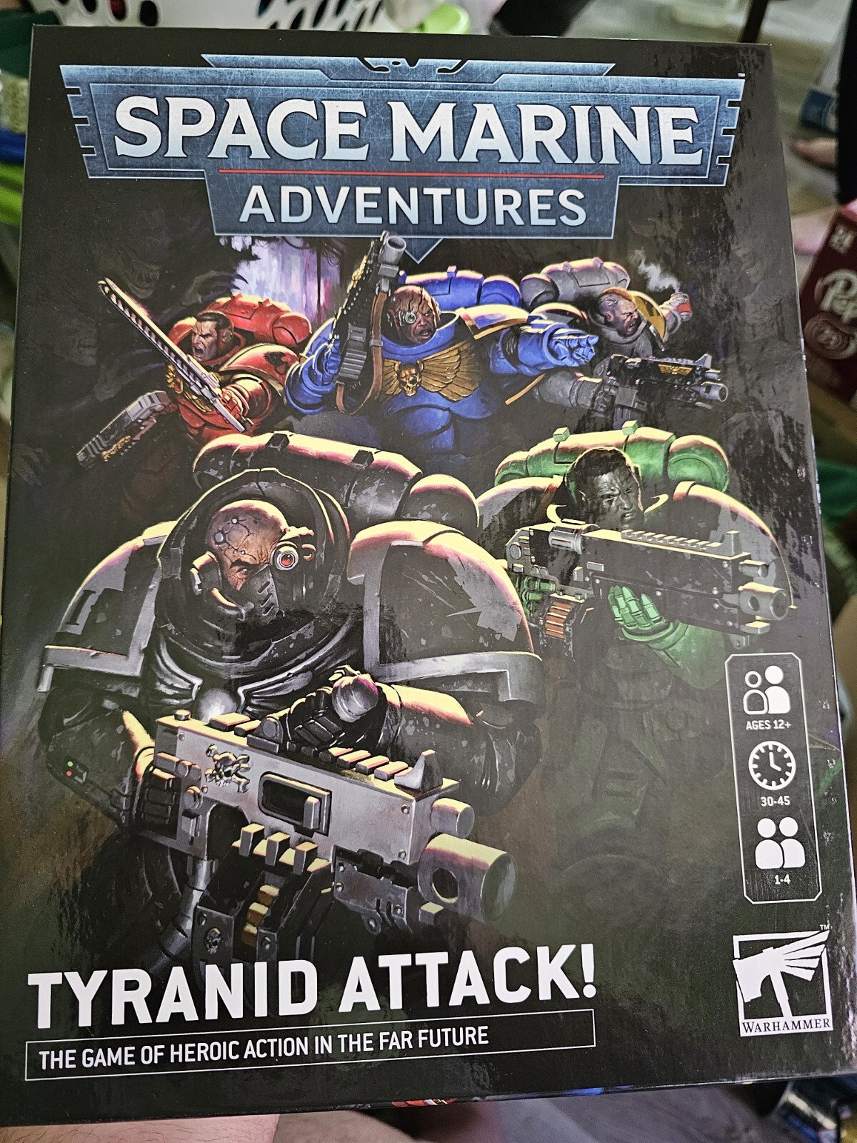 NEW! Warhammer 40k Space Marine Adventures Tyranid Attack Board Game