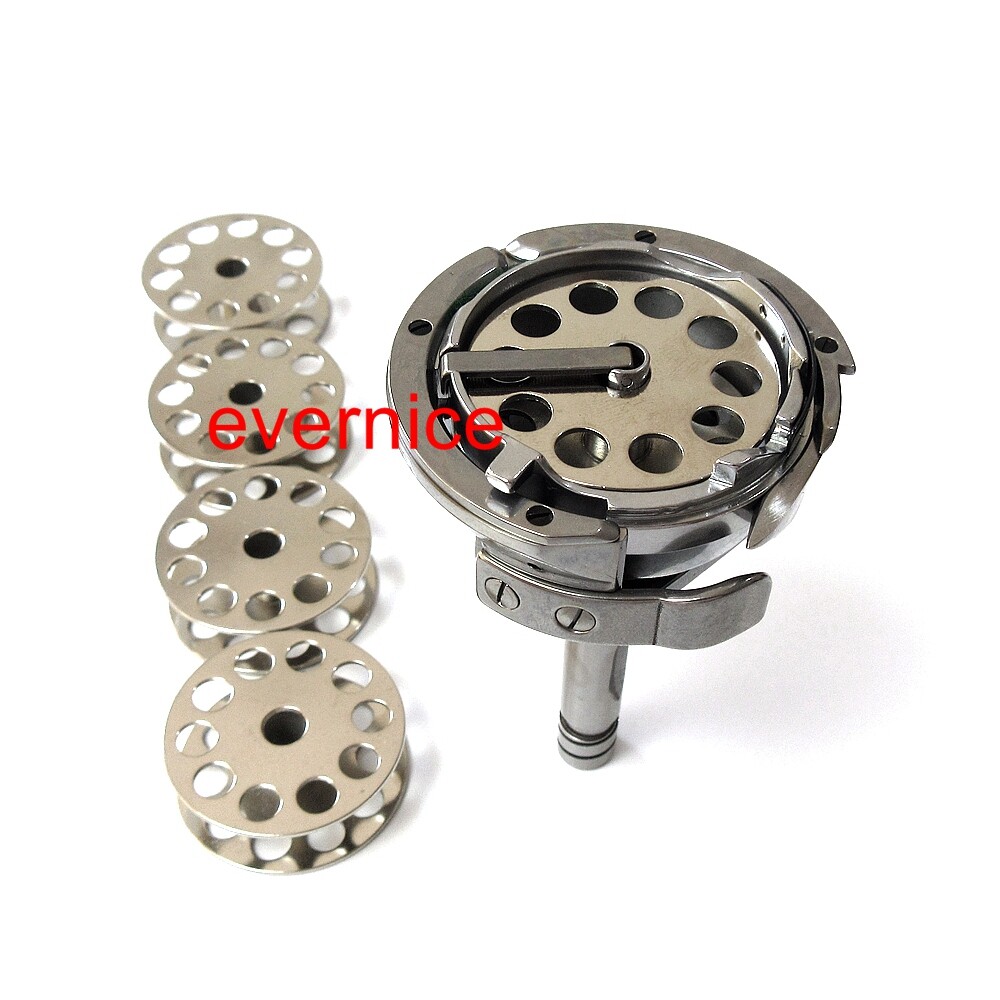 Large Rotary Hook #265093 265361+5 Bobbins For Singer 144W 145W Consew ...