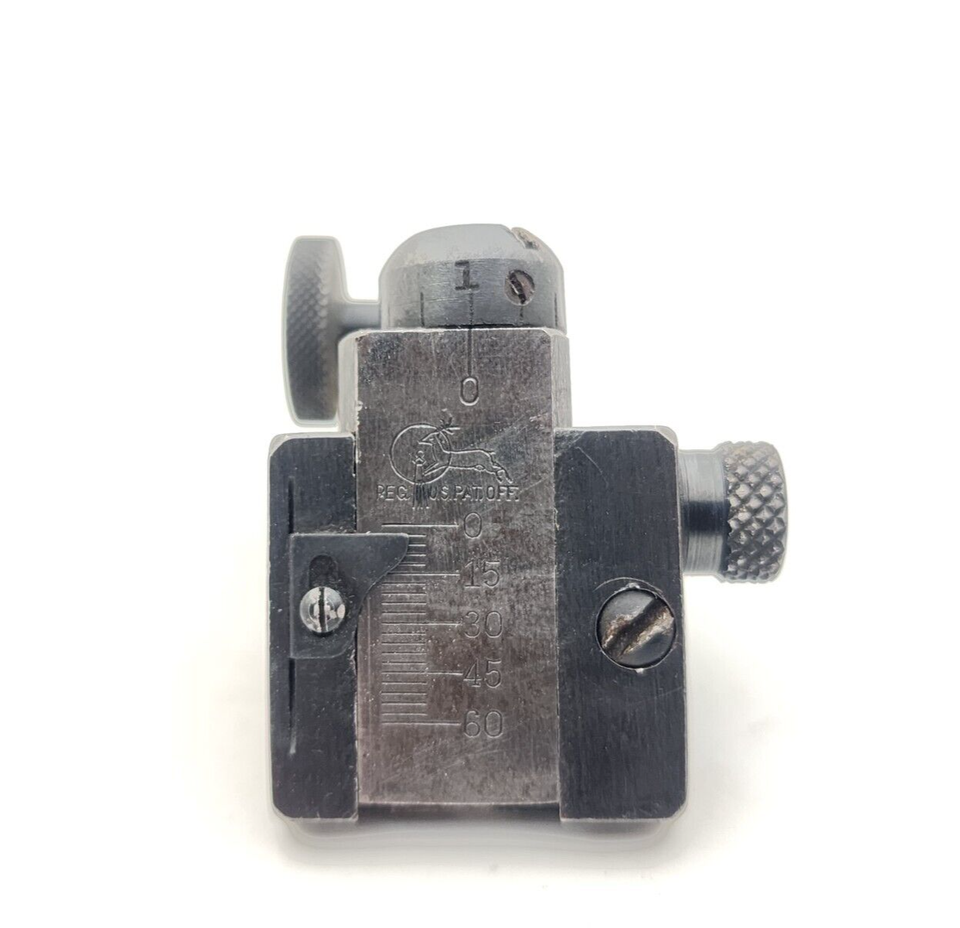 Vintage Lyman 48 RS Receiver Sight w/Peep Disc & Screws | eBay