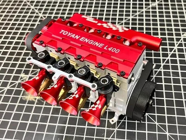 TOYAN FS-L400 14cc 4 Cylinder 4-Stroke RC Nitro Engine Factory ...