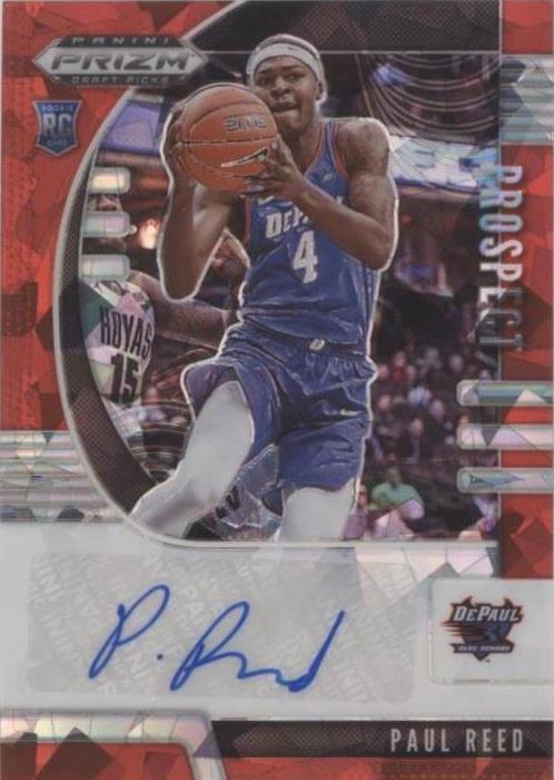 2020-21 Panini Prizm Draft Picks - Prospect Autographs Paul Reed #PA-PR ...