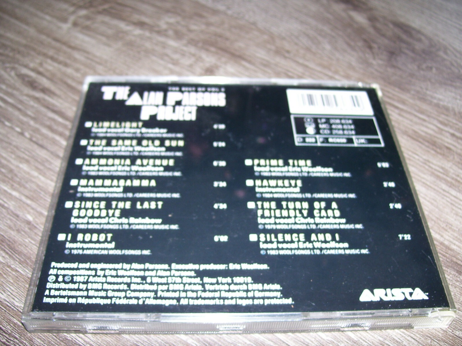 Limelight%3A+The+Best+of+the+Alan+Parsons+Project%2C+Vol.+2+by+The+Alan ...