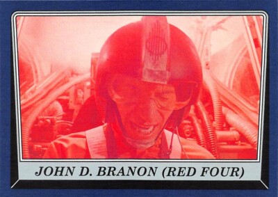 2016 Topps Star Wars Rogue One Mission Briefing BLUE #90 John D Branon ...