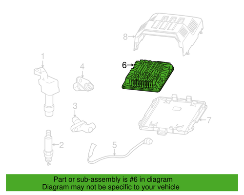 GM Genuine Parts Engine Control Module (ECM) 12653998 OEM | eBay