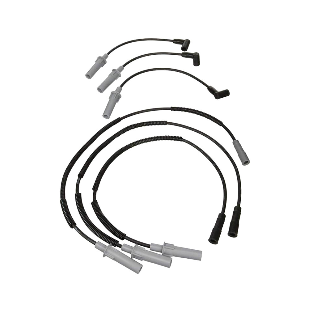 6Pcs Engine Spark Wire+Plug Tune Up Kit #68017712AC For Jeep Wrangler ...