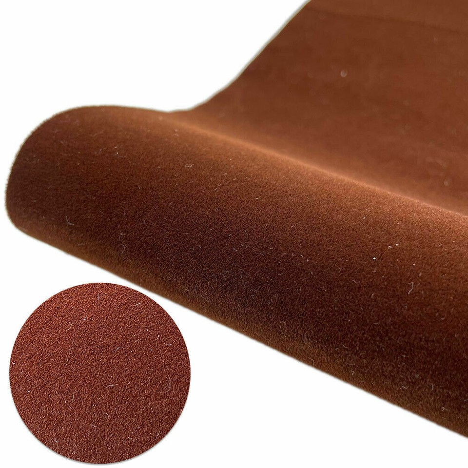 Sticky Back Self Adhesive Sheet Felt Velvet Velour Fabric Craft Sticker ...