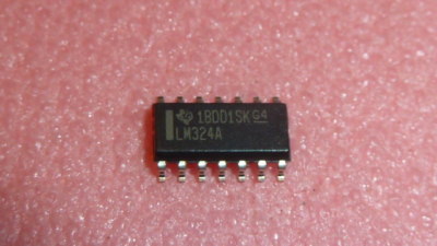 Texas Instruments LM324AD IC OP Amp Quad GP ±16V/32V 14-Pin SOIC Tube ...
