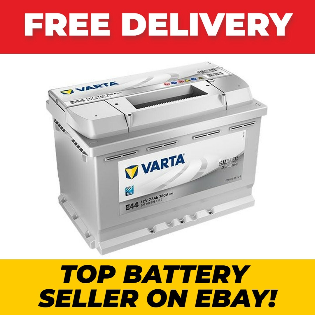 E44 Car Battery Type 096 Varta Silver Heavy Duty Battery 12V 77AH 5 Yr ...