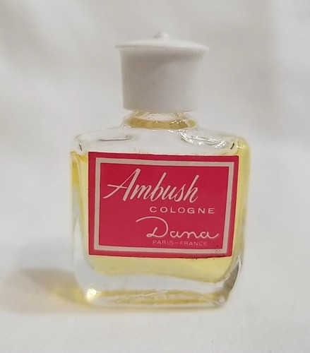 Ambush Cologne by DANA 1/8 oz Travel Sample Mini Bottle Vintage Cologne ...
