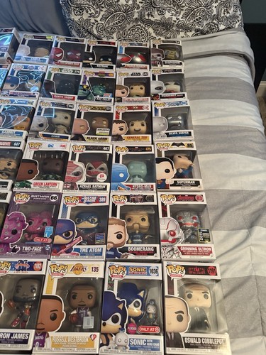 Funko Pop! Collectible Figures Massive Lot of 64 (Entire Collection) | eBay