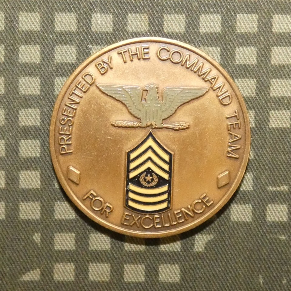 US Army National Training Center NTC Operations Group Command Team Coin ...