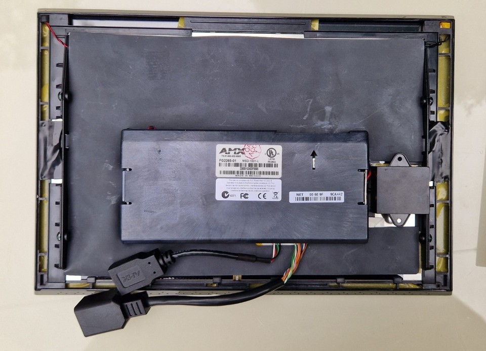 AMX MD-1002 + 1001 10” Modero G5 Wall Mount Touch Panel | eBay UK