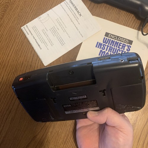 Sega Game Gear Lot 7 Games, Travel Case, Powerback And Console (for ...