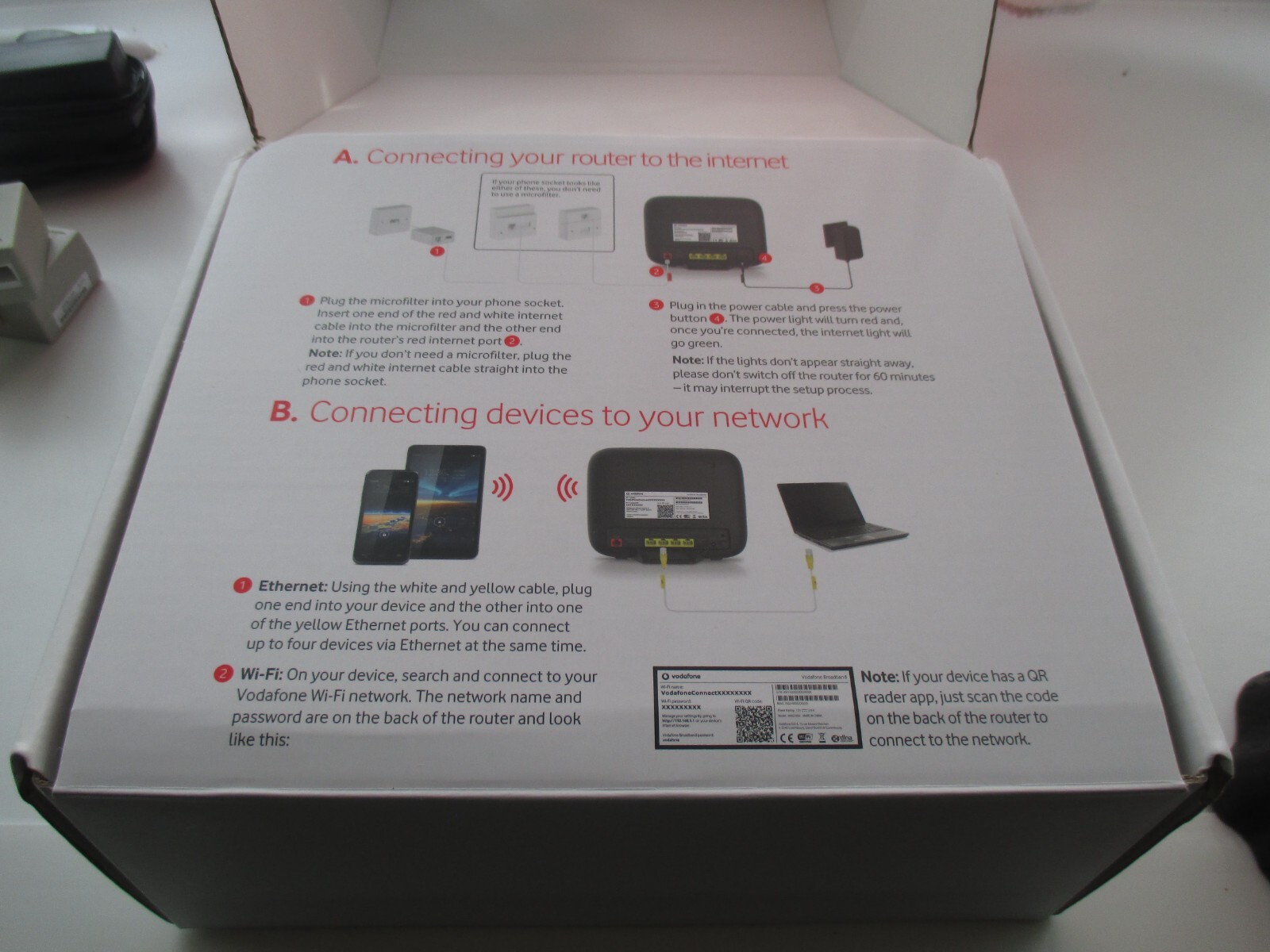 Vodafone Broadband Wireless Router HHG2500 - used | eBay UK