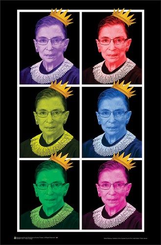 RBG - Retro Pop Art Poster - 11.5x17.5 - Laminated | eBay