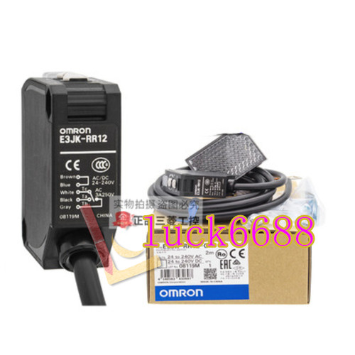 1PC NEW Omron photoelectric switch E3JK-RR12 24-240VAC/DC #LM- | eBay