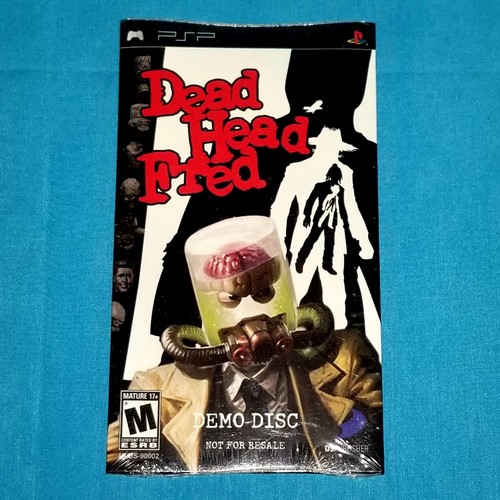 NEW SEALED RARE Dead Head Fred Sony Playstation Portable PSP Demo UMD ...