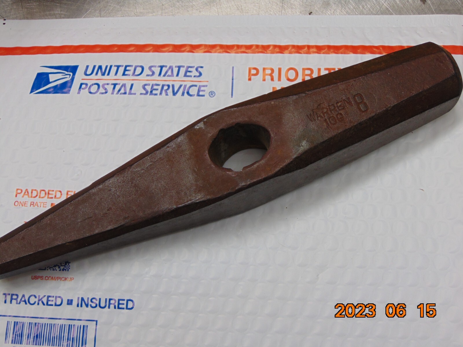 Vintage WARREN Railroad Spike Driver NO. 100 8LB | eBay