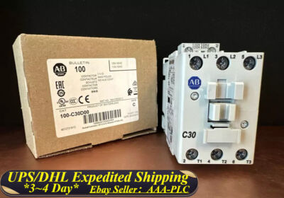AB 100-C30D00 120V 30AMP Contactor No Aux Contact | eBay