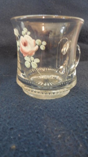 EAPG - Tarentum Glass Co. "Tiny Thumbprint" clear mug | eBay