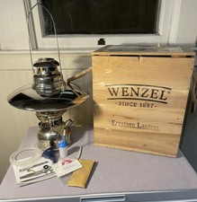 Wenzel Nickel Plated Pressure Lantern Serial Number 823018 for sale ...