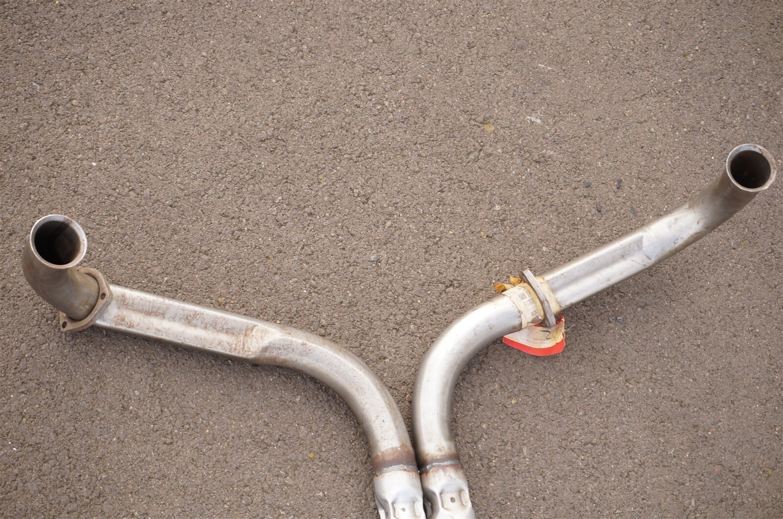 NOS GM 65 66 67 Corvette 327 2.5" Side Exhaust Pipes 3872971 3872972 | eBay