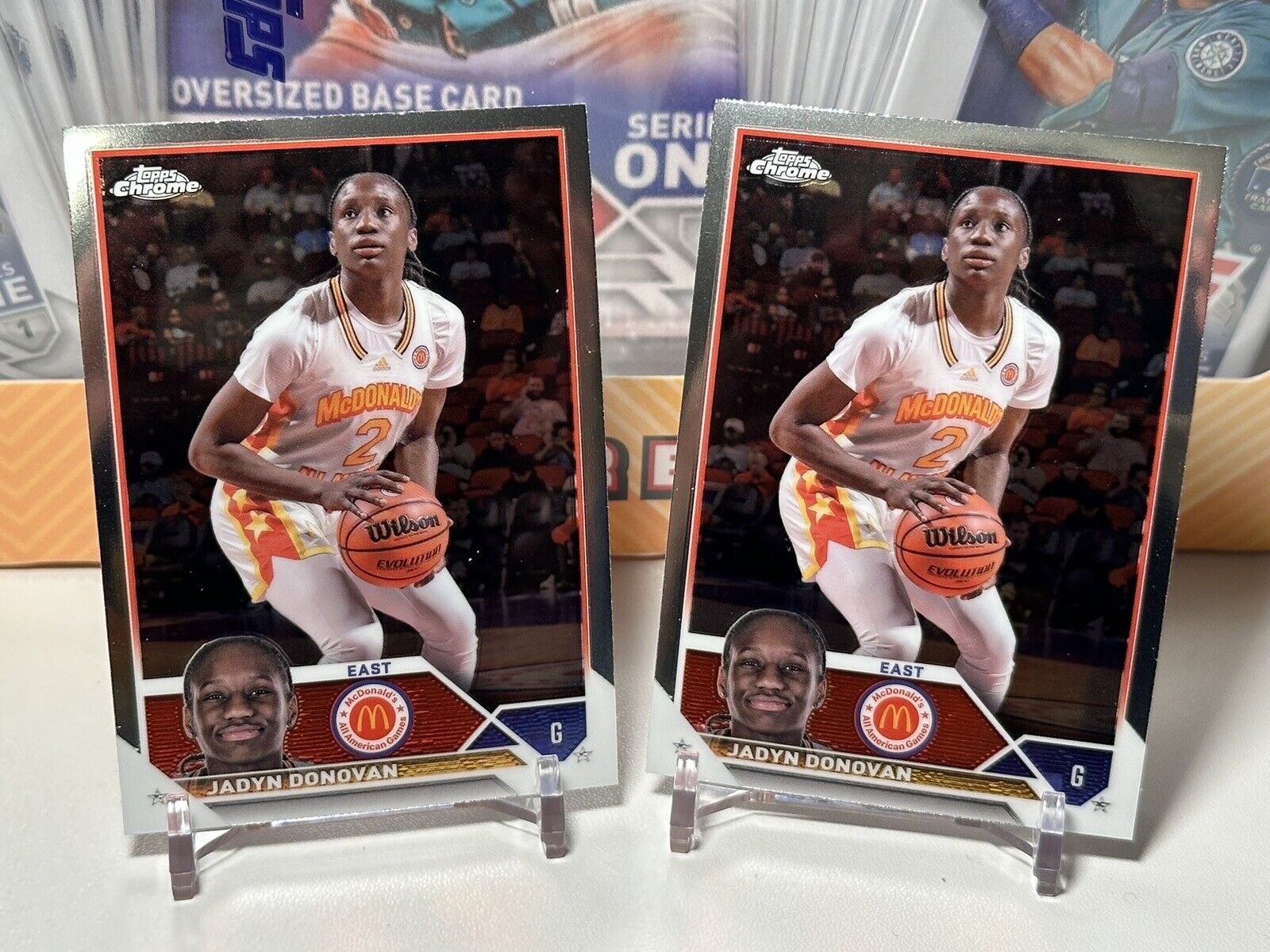 2023 Topps Chrome McDonald's All-American - Jadyn Donovan - #28 (2 ...