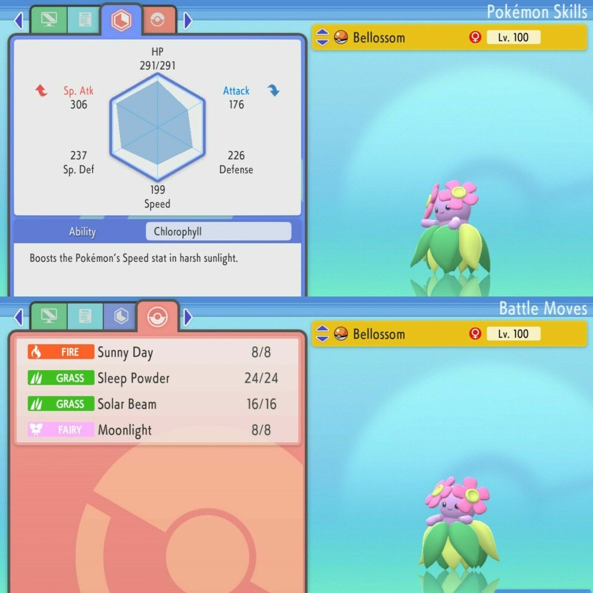 Pokemon Bellossom Evolution Bellossom Pokédex: Stats, Moves,