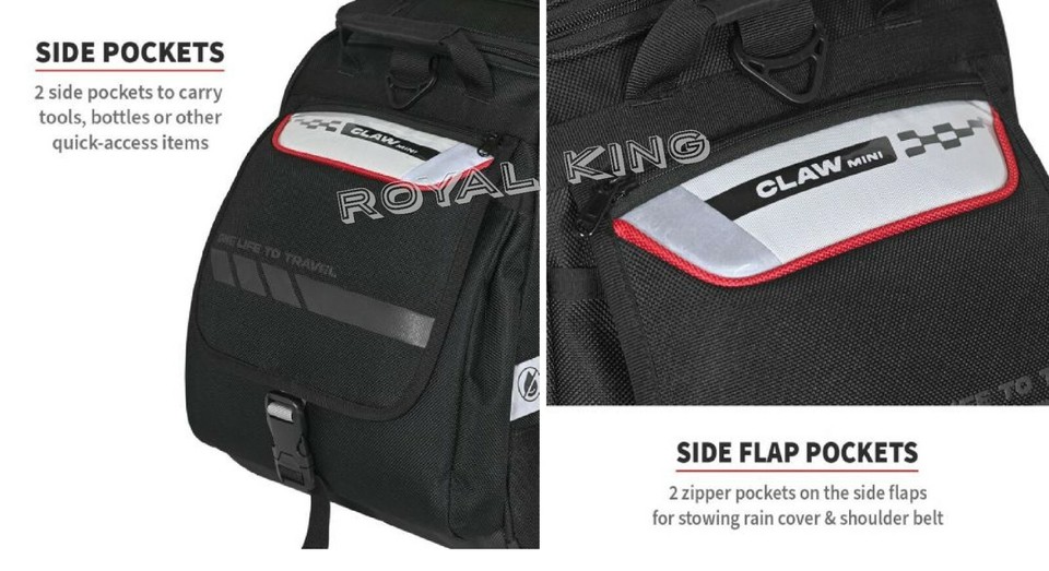 Waterproof "Claw Mini Tail Bag (48L)" Fit for Royal Enfield All ...