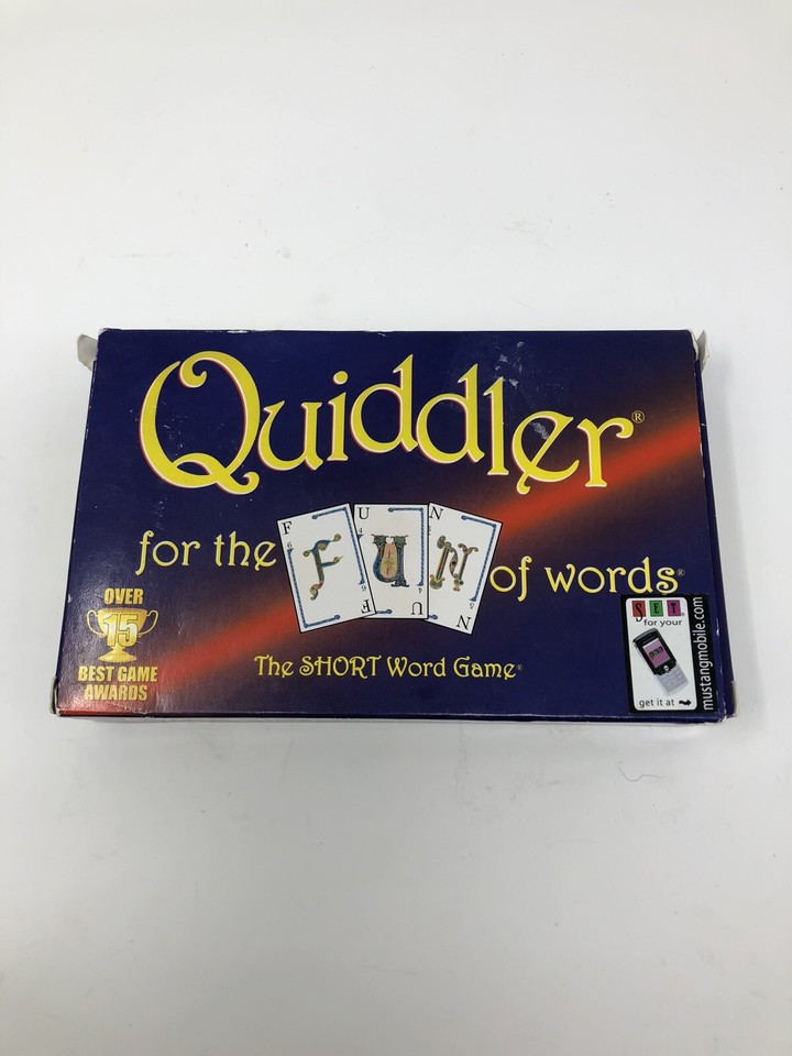 Quiddler Short Word Card Game | eBay