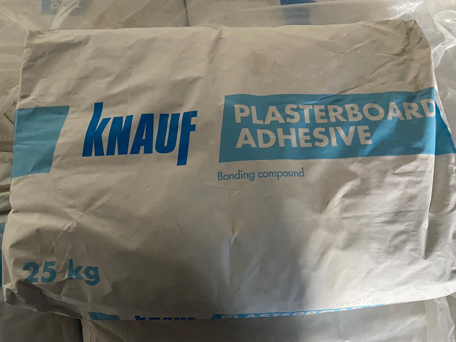 Plasterboard Adhesive Knauf Drywall Bonding Compound 25KG | eBay UK