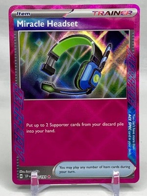 Pokemon Miracle Headset 183/191 Sv08: Surging Sparks Holo | eBay