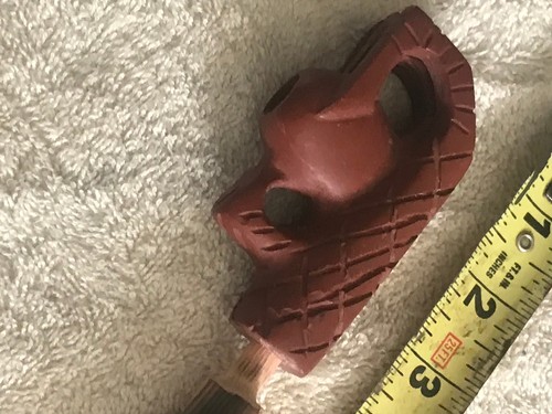 Vintage Native American Carved Catlinite Stone Peace Pipe Unique Bowl ...