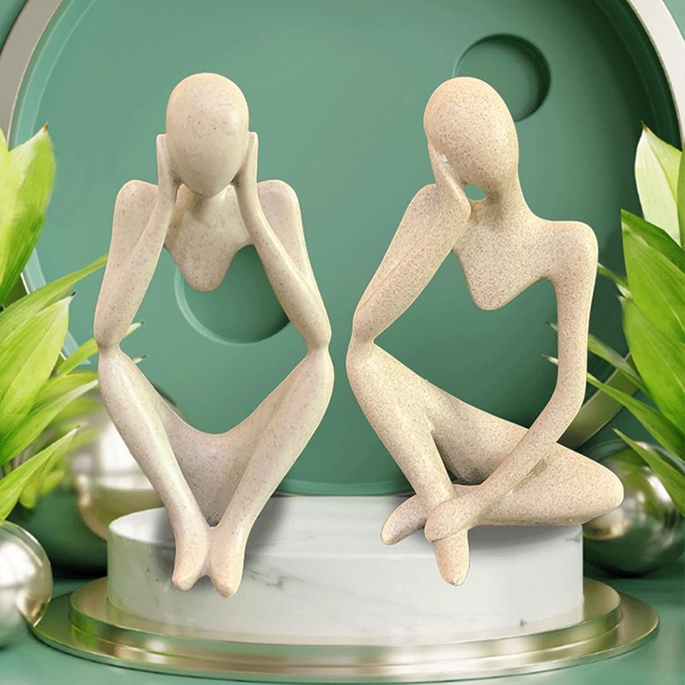 Thinker Statues and Sculptures, Sandstone Resin Thinker Statue ...