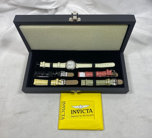 Invicta Signature II Women's Watch w Heart - 7475 - Wooden Box w/ 5 ...