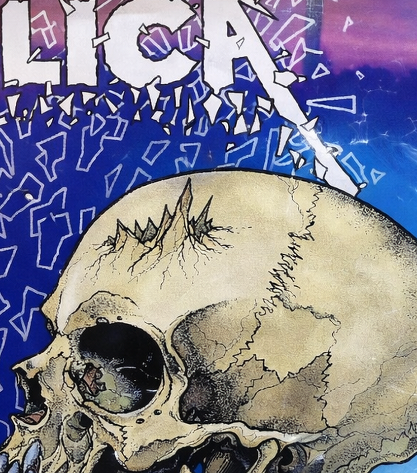 Metallica Sad But True skulls BIG 30"w x 20"h poster MISFITS vibrant AF ...