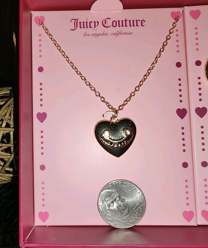 Juicy Couture Gold Crystal Letter L Keyfob Pink Heart Bag Charm ...