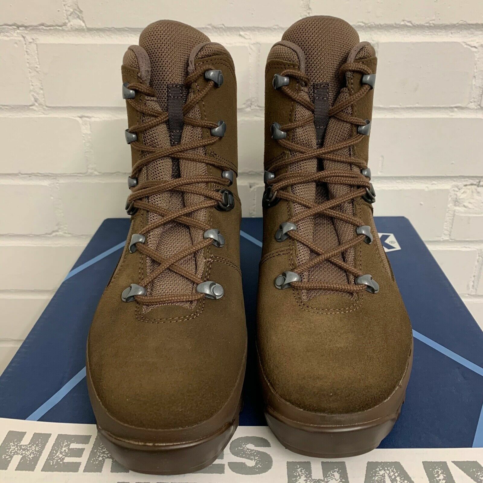 HAIX DESERT ANKLE BOOTS - Size 5 & 12 , Brown High Liability British ...