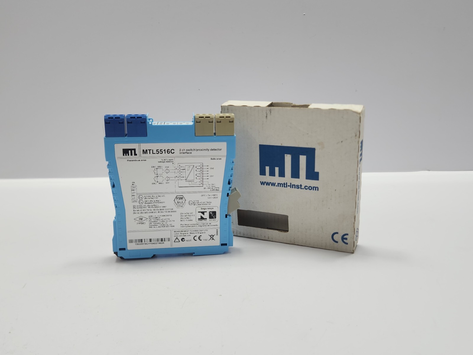 MEASUREMENT TECHNOLOGY MTL5516C 2-CH SWITCH/PROXIMITY DETECTOR ...