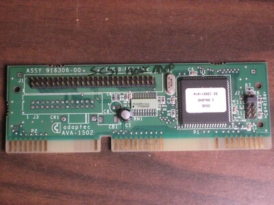 VTG Adaptec AVA-1502I low profile SCSI Host Adapter Controller untested ...